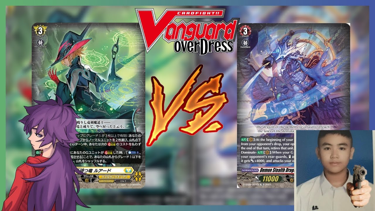 Vanguard Overdress : Stride Deck set Luard Vs Stride Deck set Shiranui ...