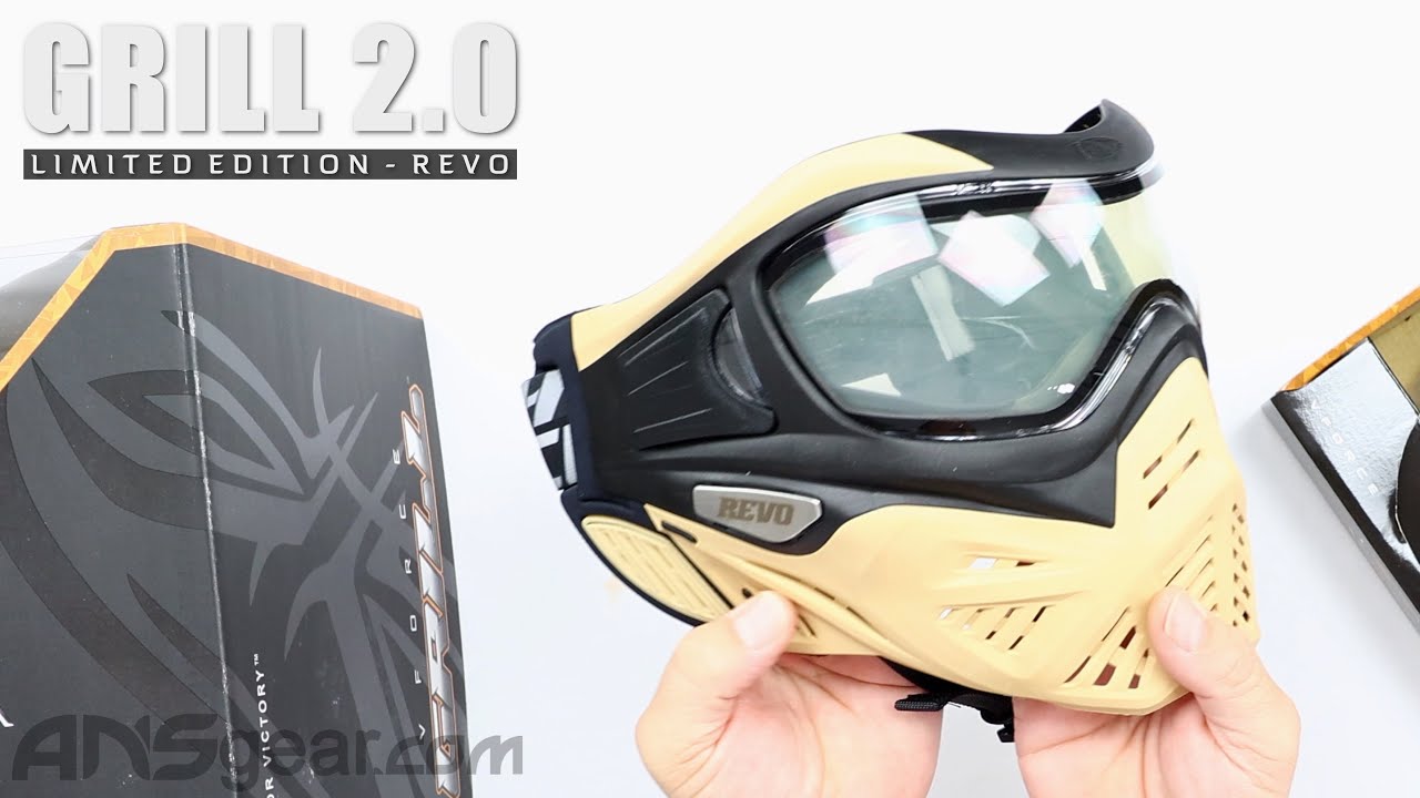 V-Force Grill 2.0 Paintball Mask - New Color - Limited Edition Revo ...