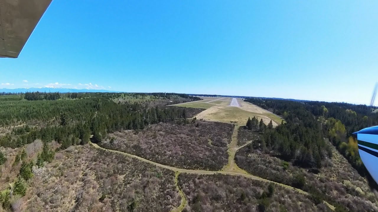 Landing at Sanderson Field (KSHN) - YouTube