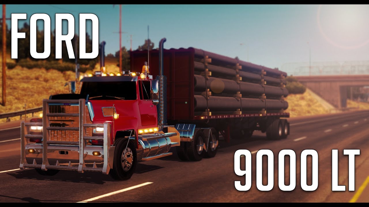 Ford 9000 LT | American Truck Simulator (ATS 1.6 Mod) - YouTube