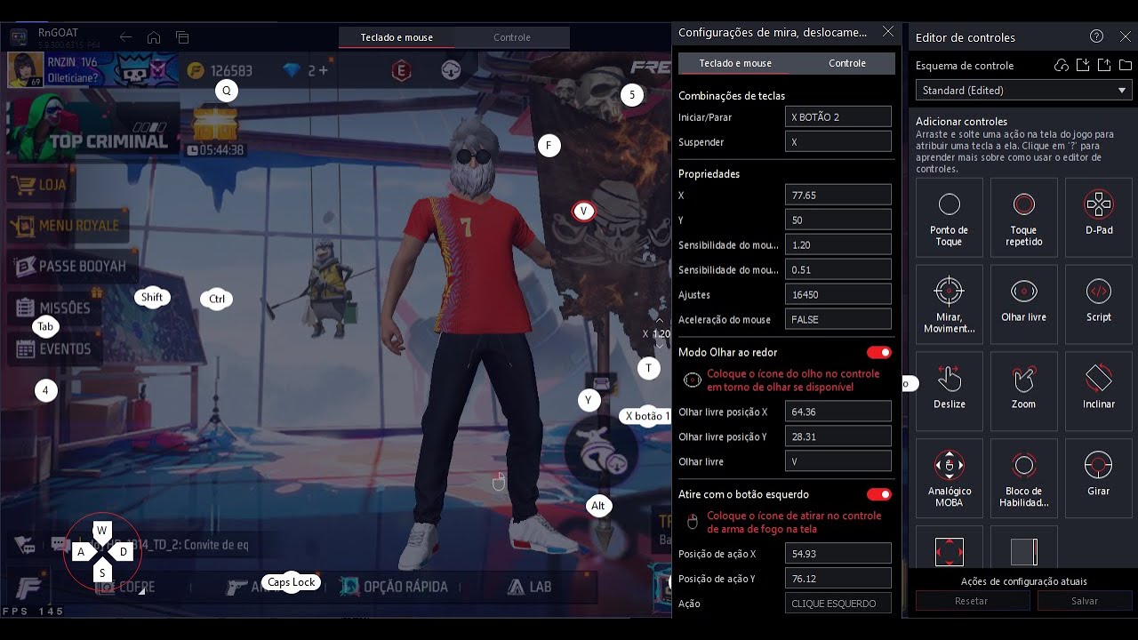 MELHOR SENSI PARA MSI 5.9 [ DPI, SENSI, BUG F11, RESOLUÇÃO, NÃO CRASHA ...