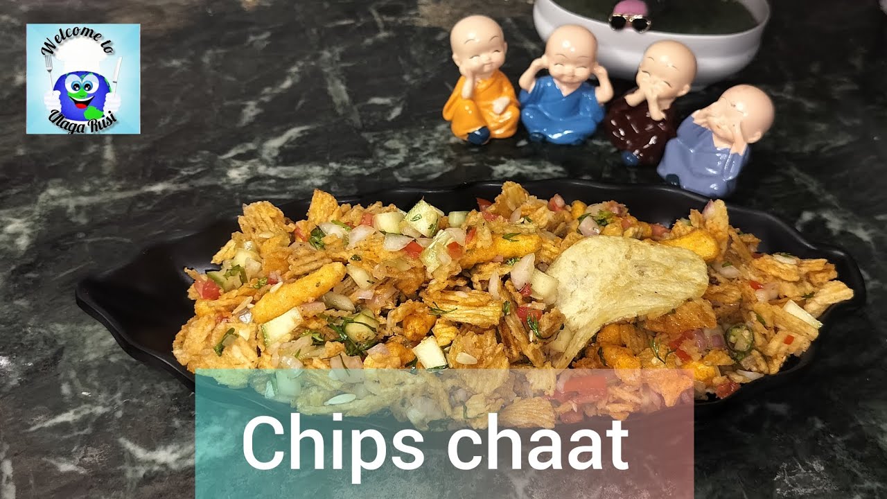 Chips Chaat | Home Made Chips Chaat | How To Make Chips Chaat | Movie ...