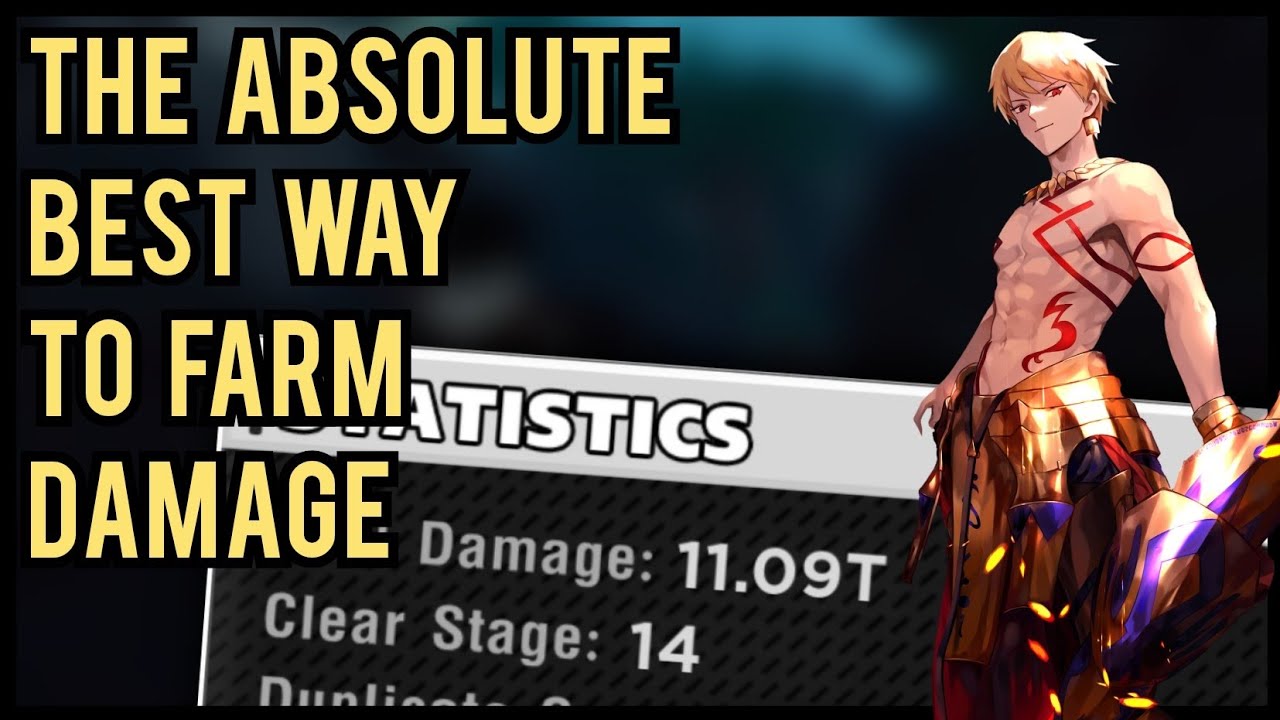 The ABSOLUTE BEST Way to Farm DAMAGE in Anime World Tower Defense - YouTube