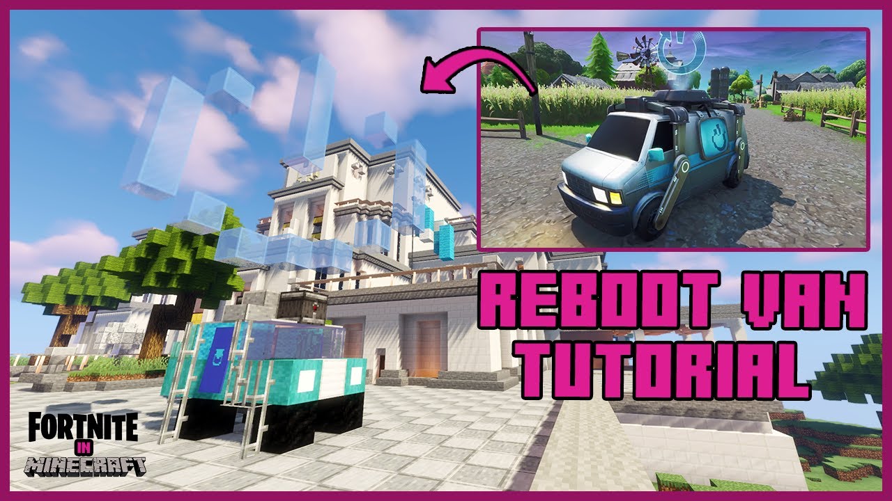 Fortnite Reboot Van Tutorial │Minecraft Survival │OzsomeFun Ep37 - YouTube