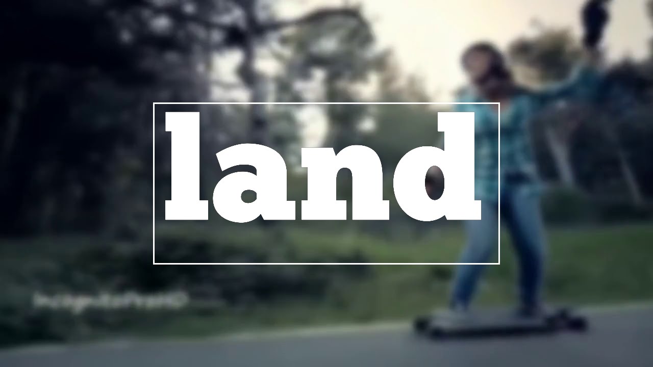 How to spell land - YouTube