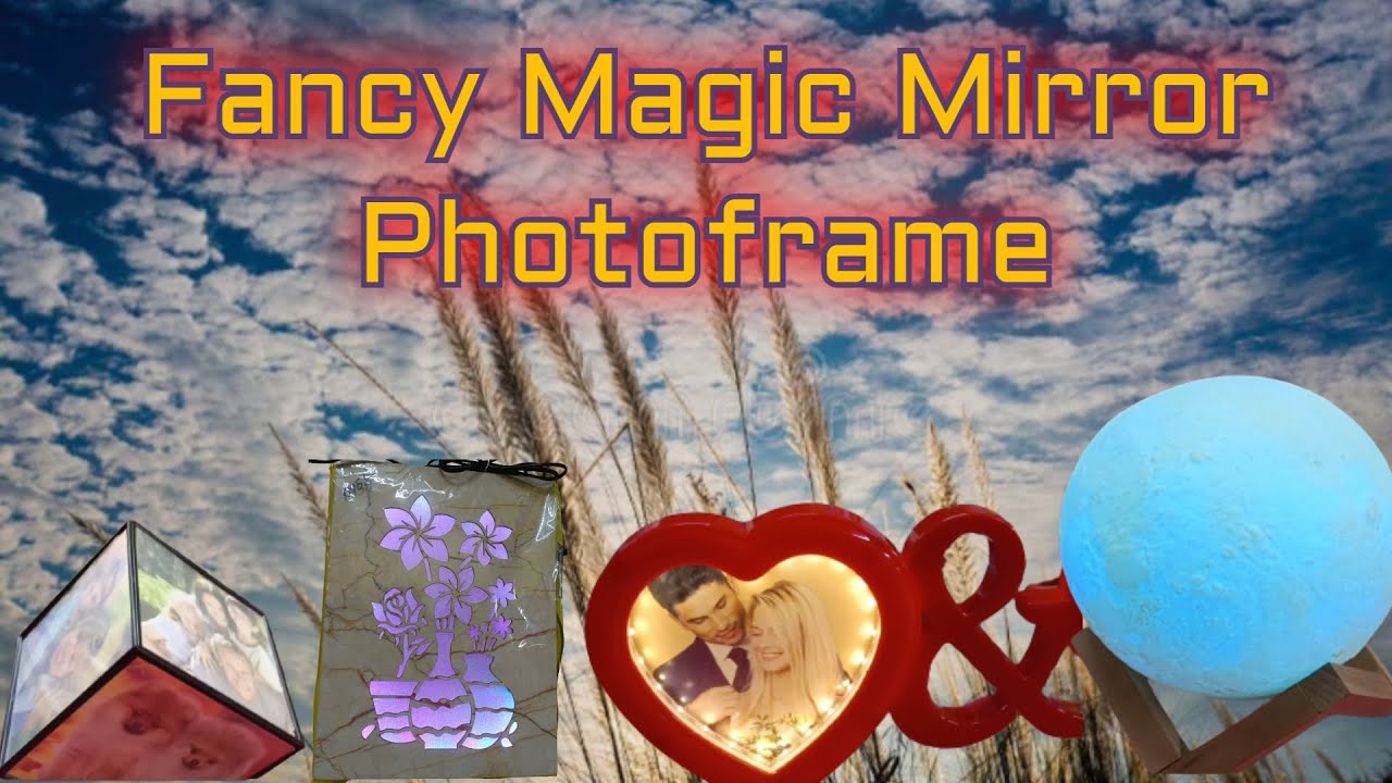 Fancy Magic Mirror Photoframe//Gift এর কিছু collection//USAT FANCYMART🎇 ...