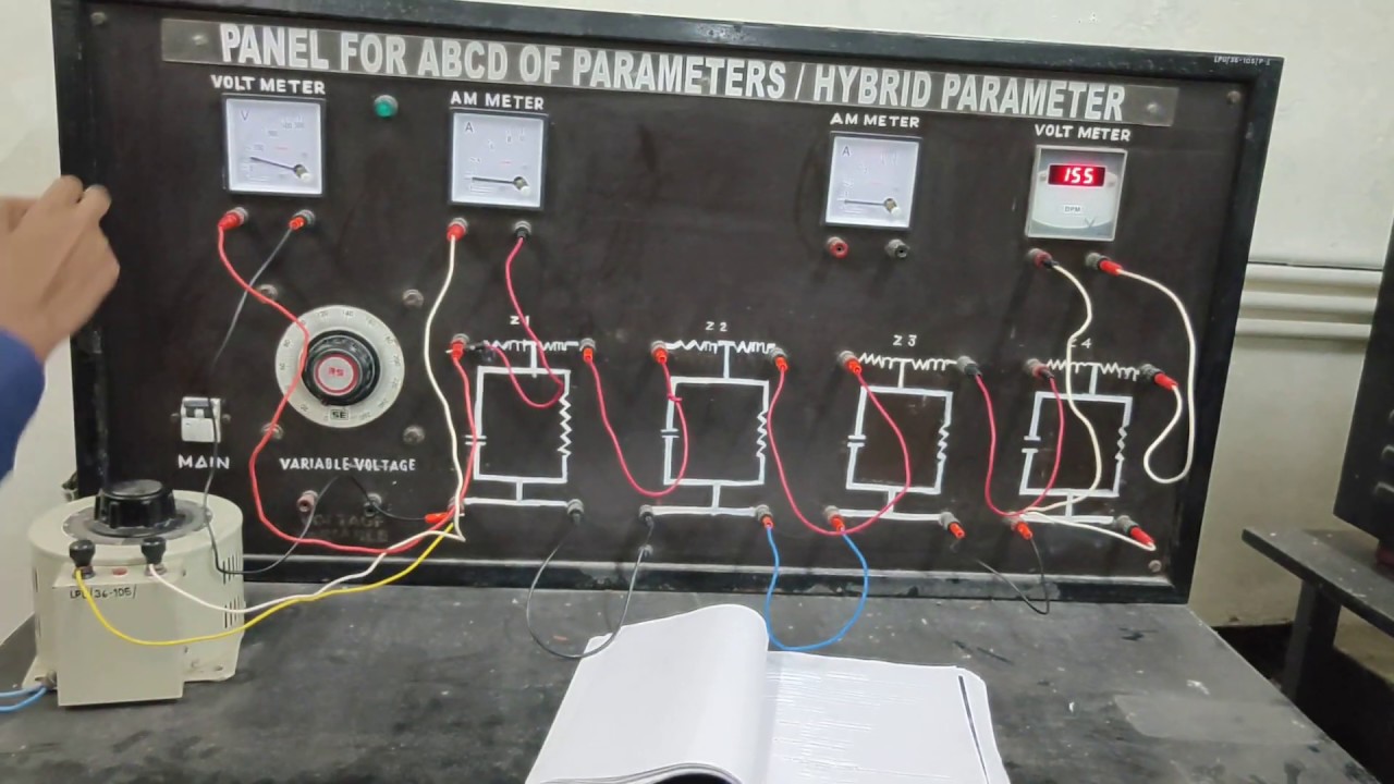 ABCD parameter or transmission line parameter - YouTube