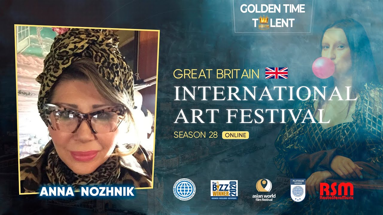 Golden Time Talent | 28 Season | Anna Nozhnik | PAINTING - YouTube