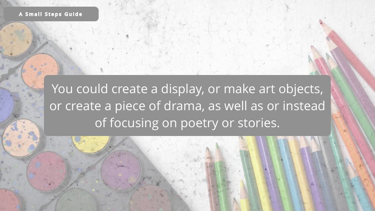 Teaching creative writing video four - YouTube