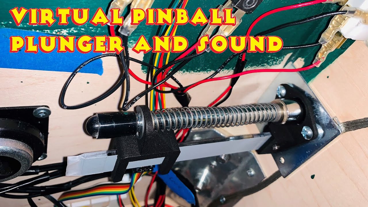 Plunger and Sound Set Up - Virtual Pinball Build 19 - YouTube