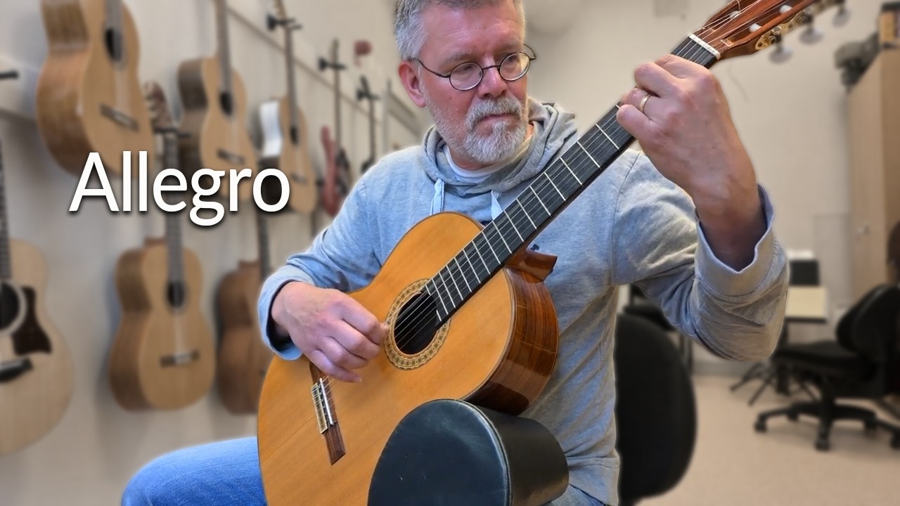Allegro Op.50 No.13 – Mauro Giuliani | Classical Guitar Arpeggio Etude ...