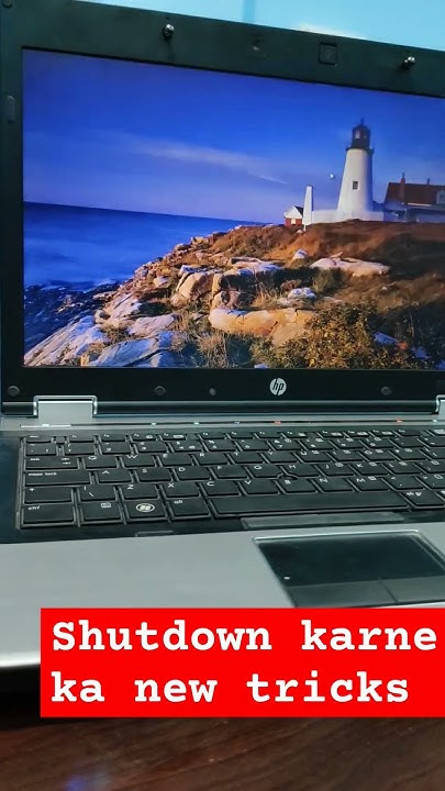 computer shutdown karne ka new trick #shortcutkeys #windows #key + #rightarrow + entre #computer ...