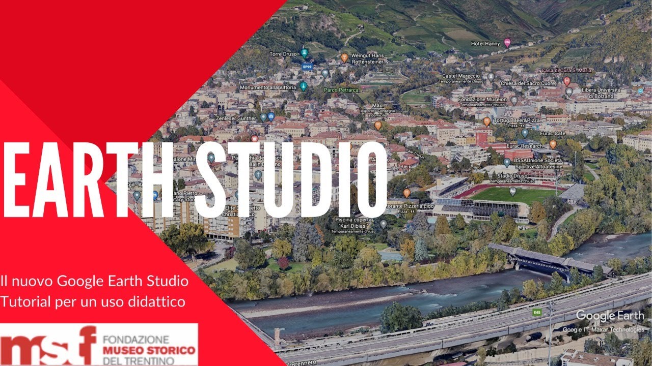 Lezione 66. Il nuovo Google Earth Studio. Tutorial per un uso didattico. Didattica online FMST ...