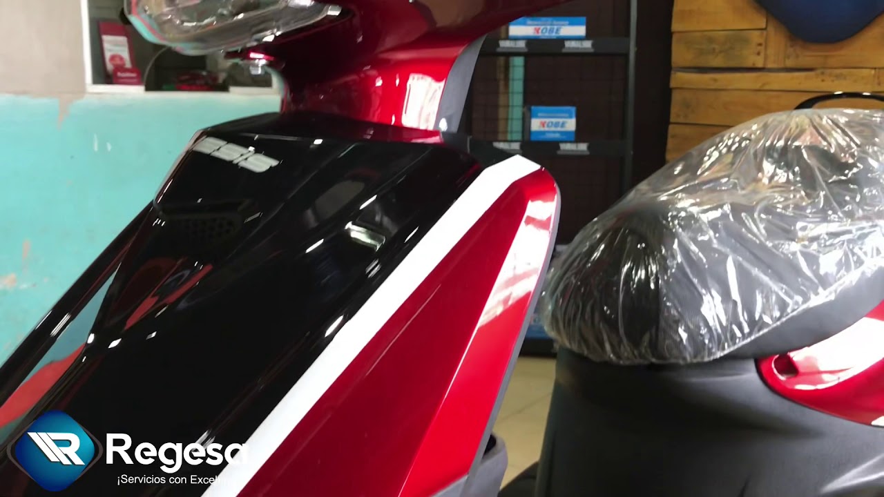 Scooter Genesis jorg 124 cc - YouTube