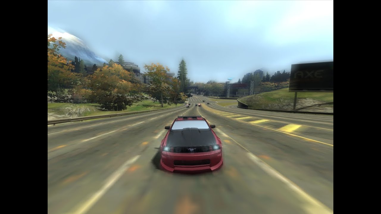 Time to burn out the pistons 😉 NFS MW - Epic pursuit - Ford Mustang GT ...