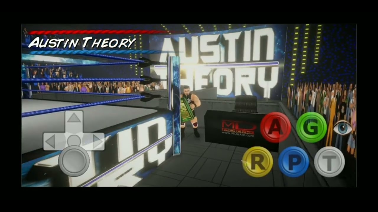 Wrestling empire Real entrance & mitb case #mdickie #wwe - YouTube