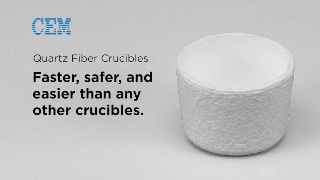 Quartz Fiber Crucibles - Faster, safer, and easier than any other ...