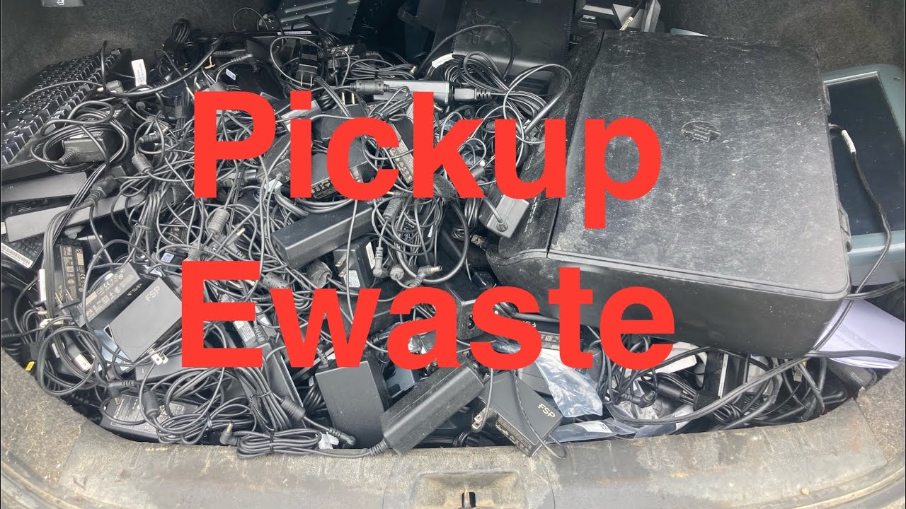 Ewaste pickup - YouTube