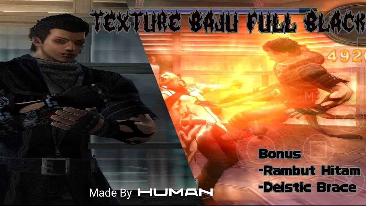 Skin God Hand Full Black Gene Bonus Rambut Hitam dan Deistic Brace AetherSX2 Gameplay - YouTube