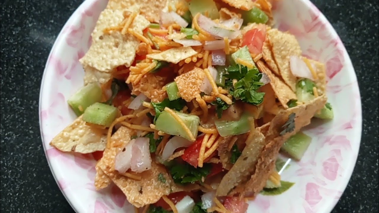 papad chat#viralvideo #recipe #food #cooking #papadkichat#chat #cooking ...