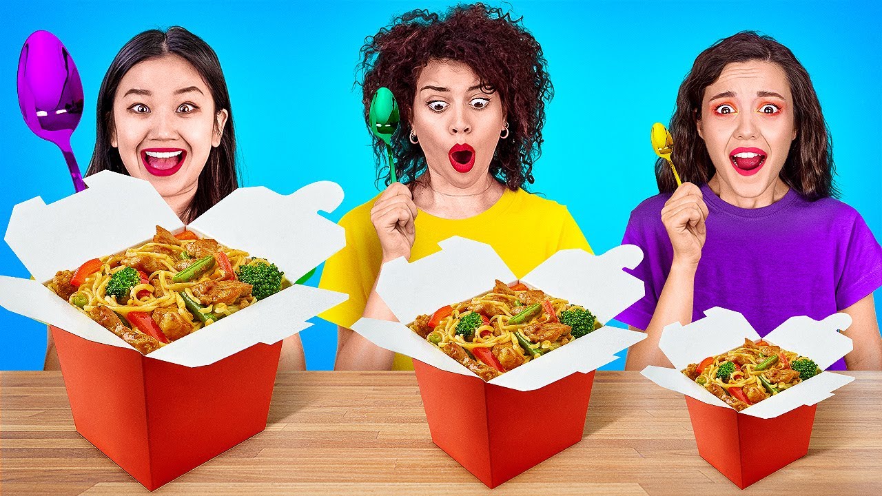 BIG VS MEDIUM VS SMALL FOOD CHALLENGE Never Ending Food Giant VS big-vs-medium-vs-small-food-challenge-never-ending-food-giant-vs