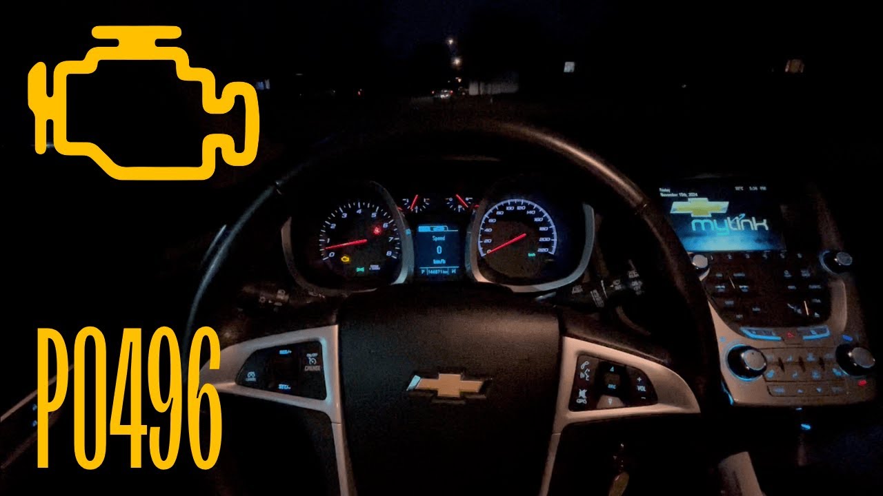 Chevy Equinox P0496 Check Engine Light Fix | Complete DIY Repair Guide ...