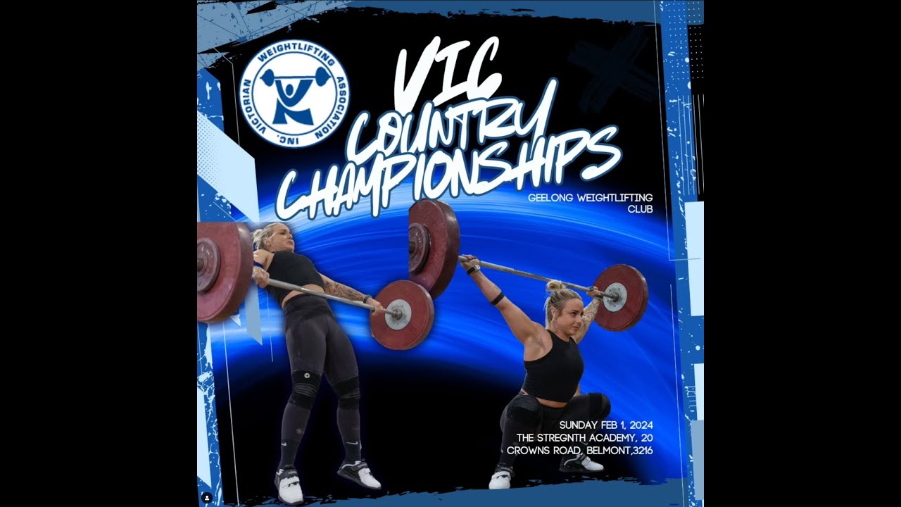 Victorian Country Weightlifting Championships 2025 - YouTube