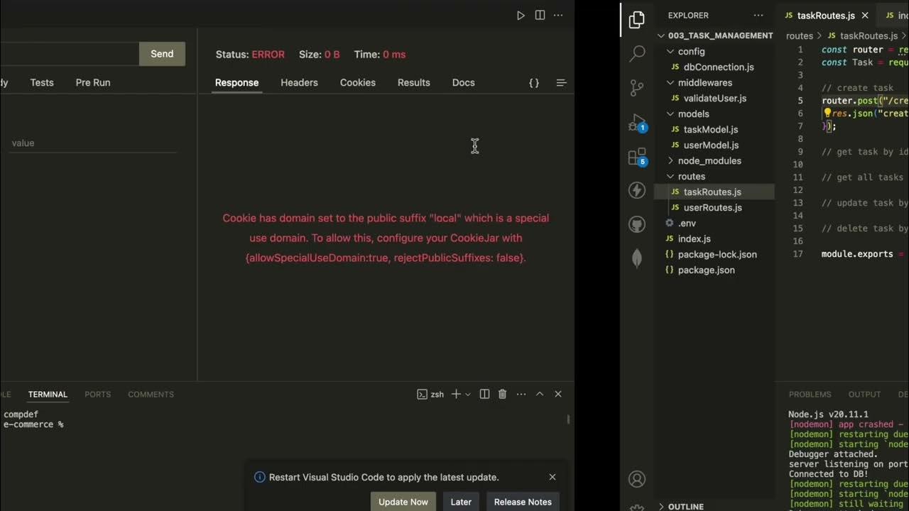 Building a Task Management Application with MERN Stack | Full-Stack Tutorial | Part 6 - YouTube