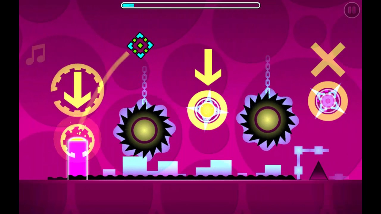 Geometry dash ( Part 2 BASE AFTER BASE IS SO ANNOYING!!) - YouTube