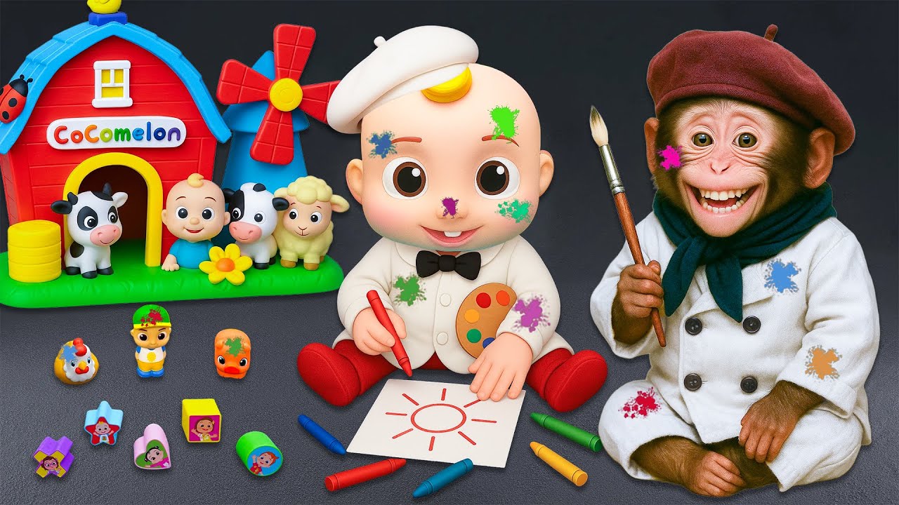 MONKEY TAMAN |12 Minutes Satisfying with Unboxing Minnie Toy Pinkfong ...
