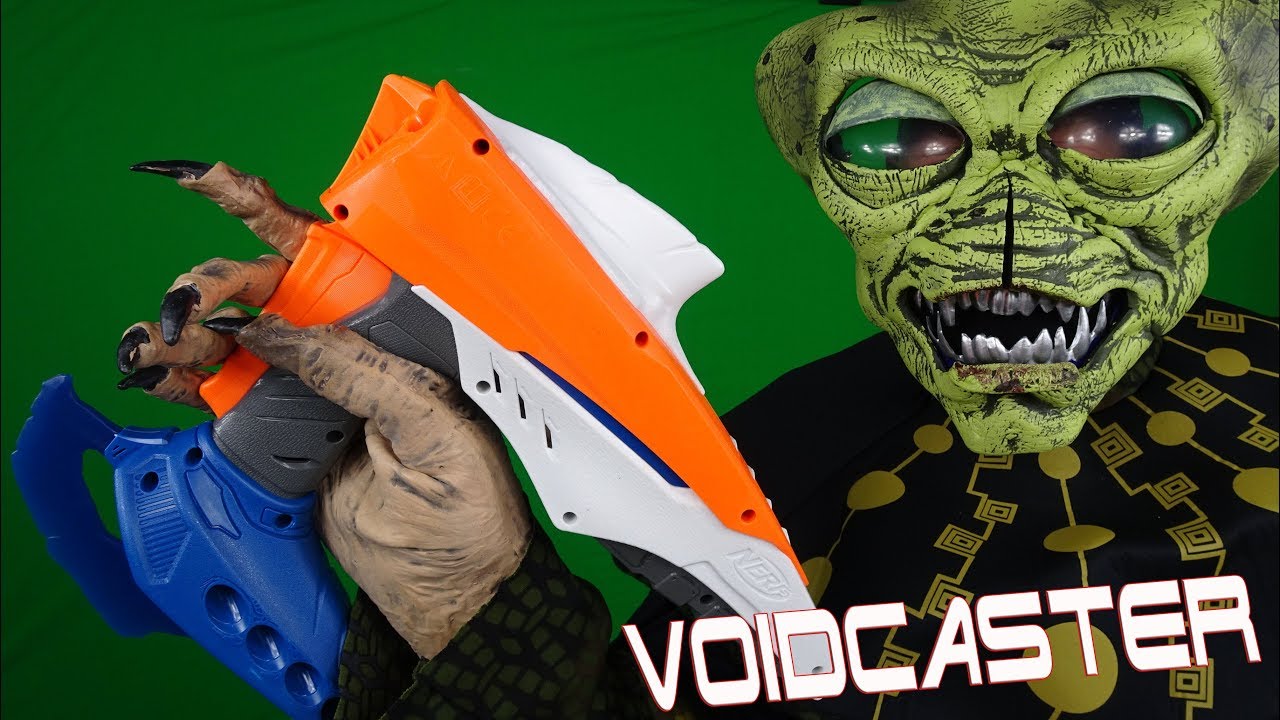 NERF ALIEN MENACE VOIDCASTER BLASTER - YouTube