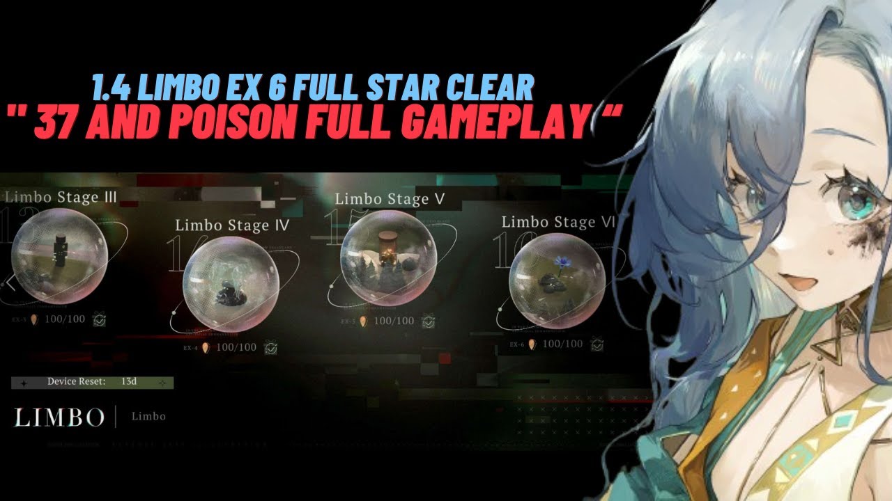 |Reverse: 1999| 1.4 Limbo EX 6 Full Star Clear Season 10 Full Gameplay ...