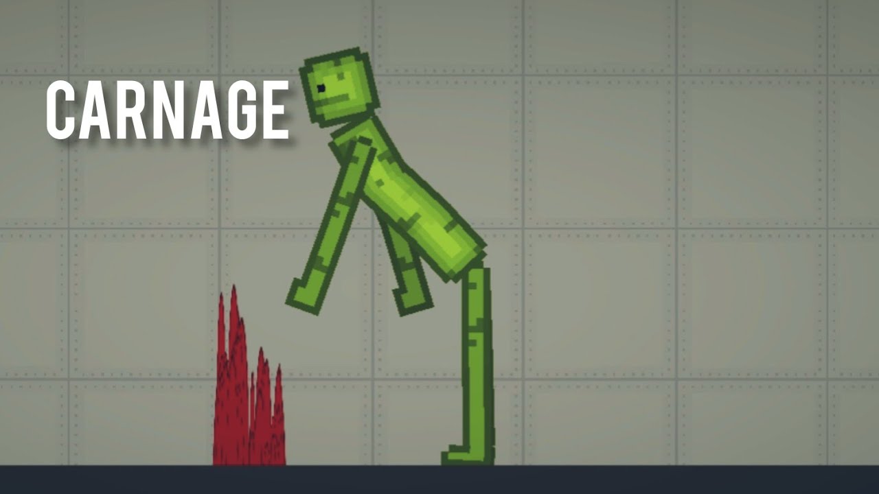 How to make Carnage in melon playground - YouTube