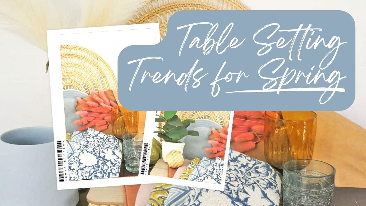 Newest Table Setting Spring Trends ~ Tableware Trends ~ Spring Trends ...