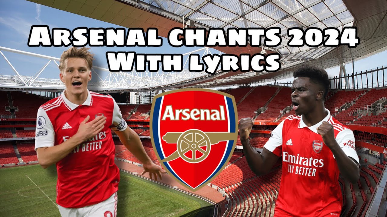 All Arsenal Chants 23-24 With Lyrics - YouTube