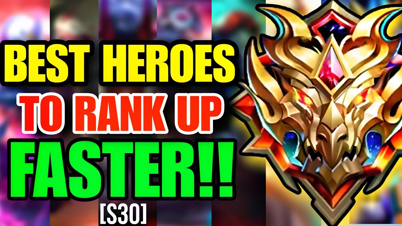 Best Heroes For Solo Rank Up2023 || Best Heroes To RankUp Faster S30 ...