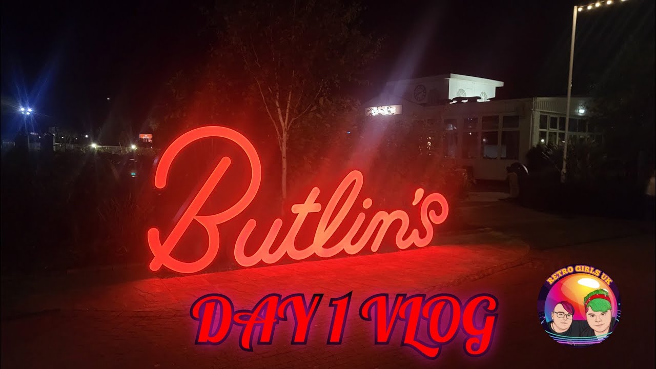 Butlins Vlog - Day 1 Of 4 | Retro Girls UK #skegness #butlins #vlog # ...