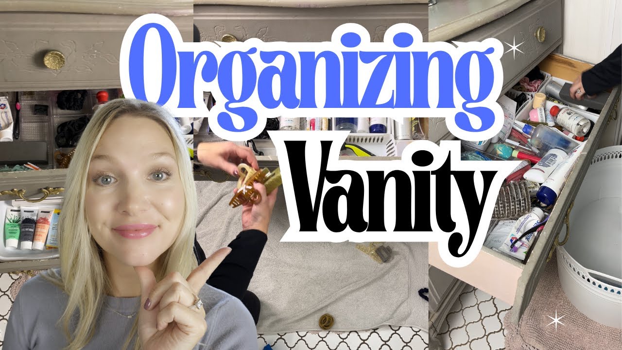 Organize Bathroom Vanity - YouTube