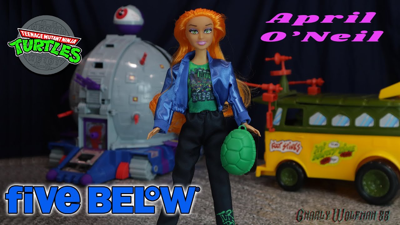 Five Below NEW Teenage Mutant Ninja Turtles "April O'Neil" Doll Review ...