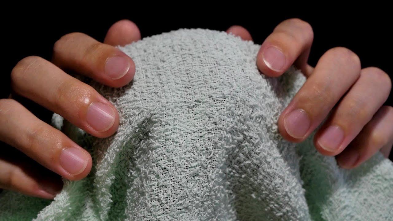 ASMR fast aggressive Towel Scratch 150% Sensitive ⚠ - YouTube