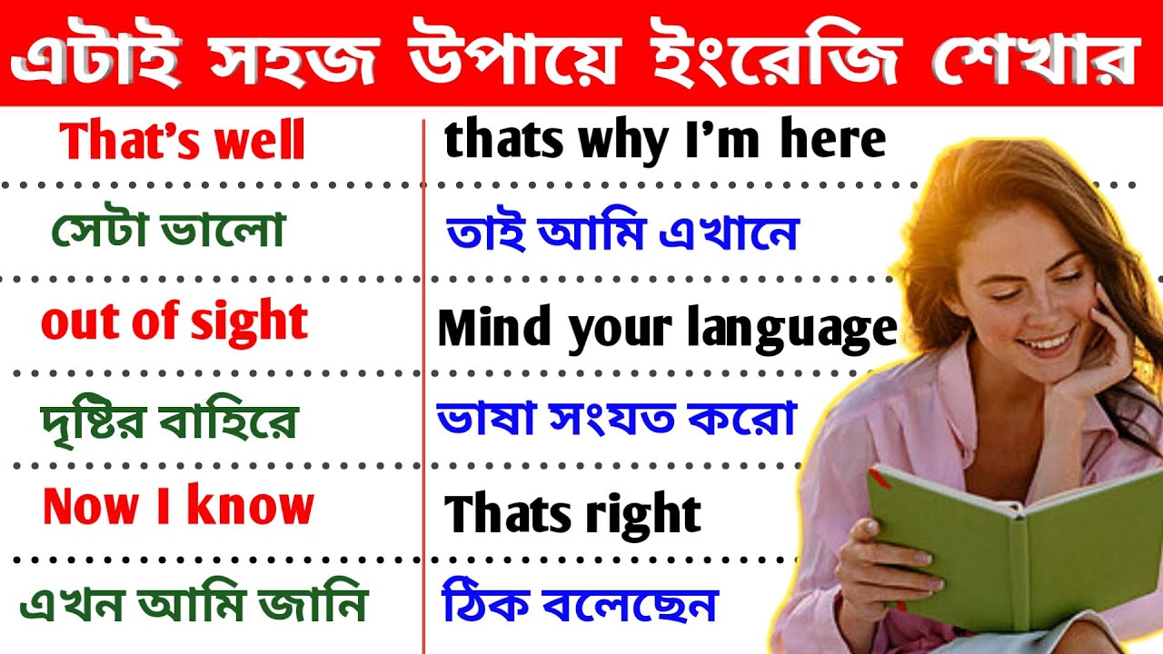 Learn daily using English Bangladesh " Daily speaking lesson " Teach ...
