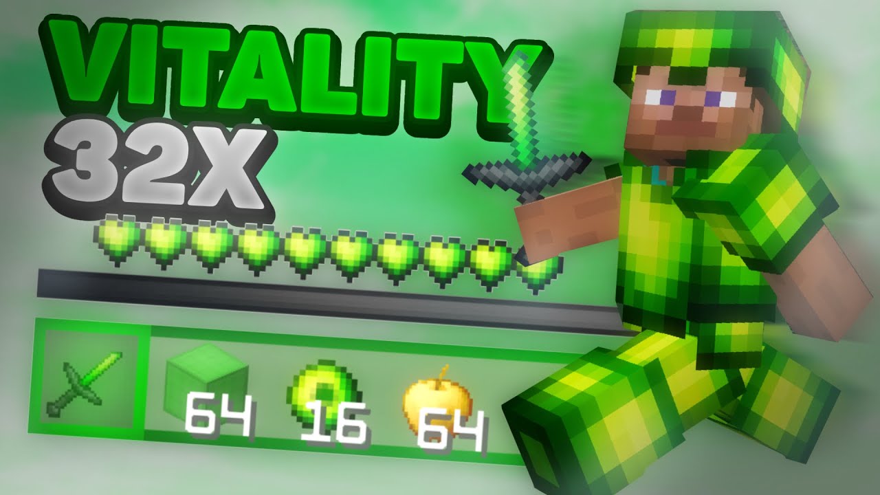 VITALITY 32x release (level 300 special texture pack)! - YouTube