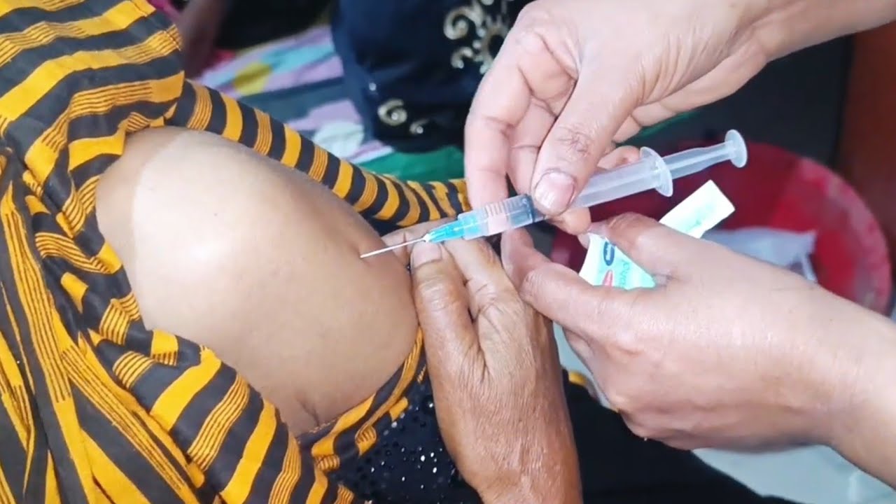 IM Intramuscular Arm injection Dexamethasone injection Tutorial 25 Ep ...
