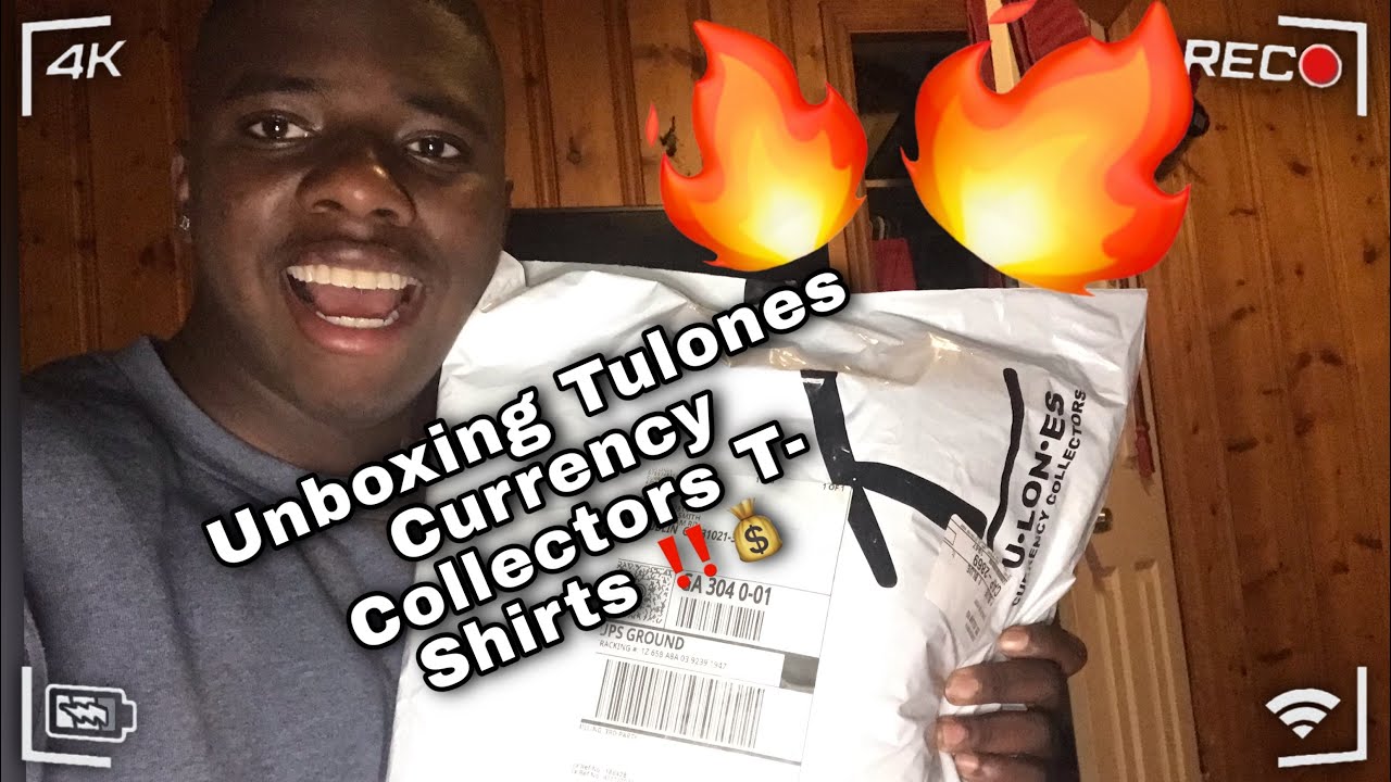 Unboxing Tulones Currency Collectors T-Shirts ‼️ #Tulones #clothing# ...