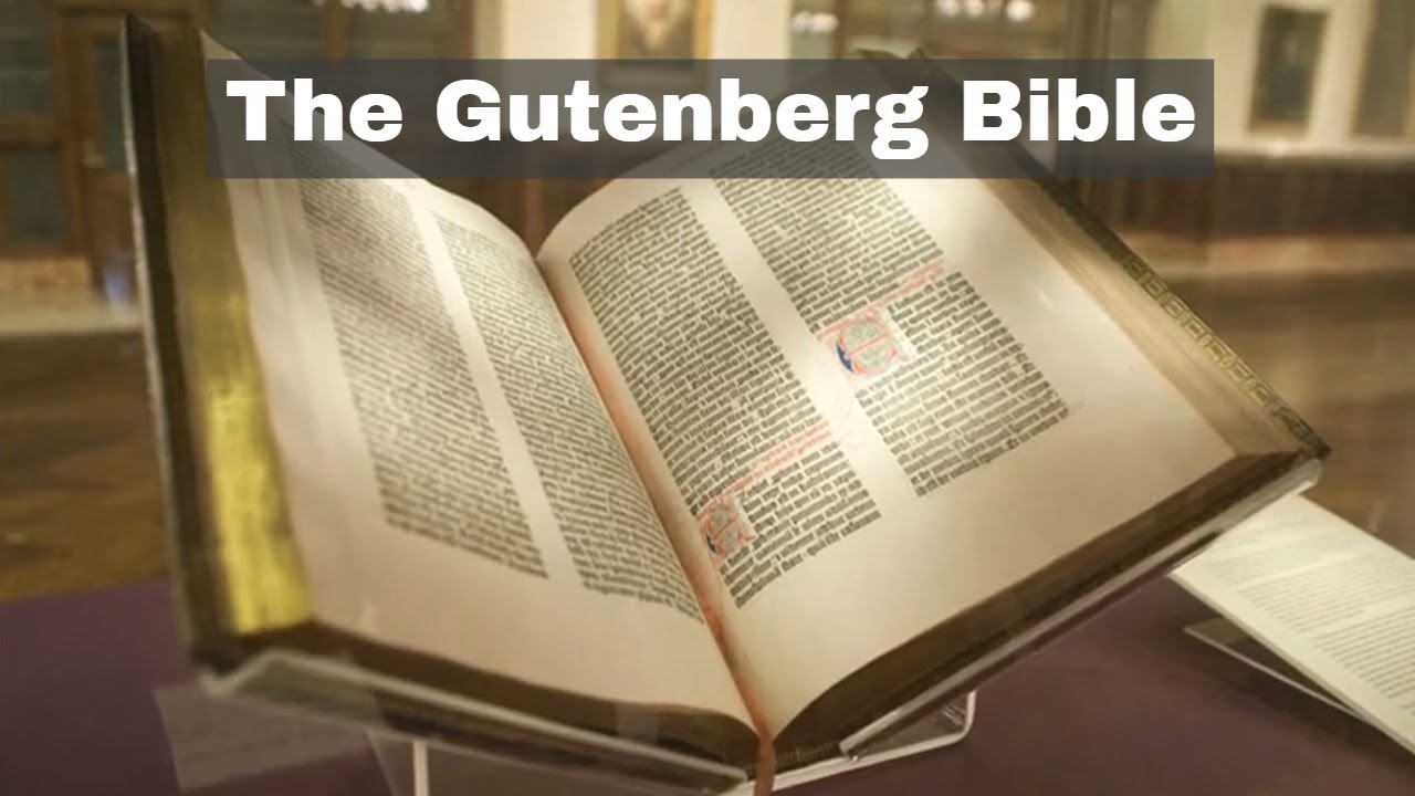 23rd February 1455: Johannes Gutenberg publishes his moveable type ...