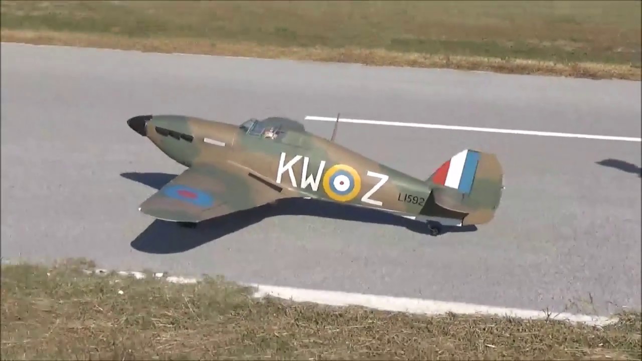Hawker Hurricane 1/4 Mick Reeves plan.AEMA Air Club - YouTube