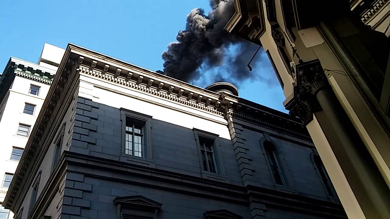 TEXTRON WORLD HEADQUARTERS BLDG ON FIRE - YouTube