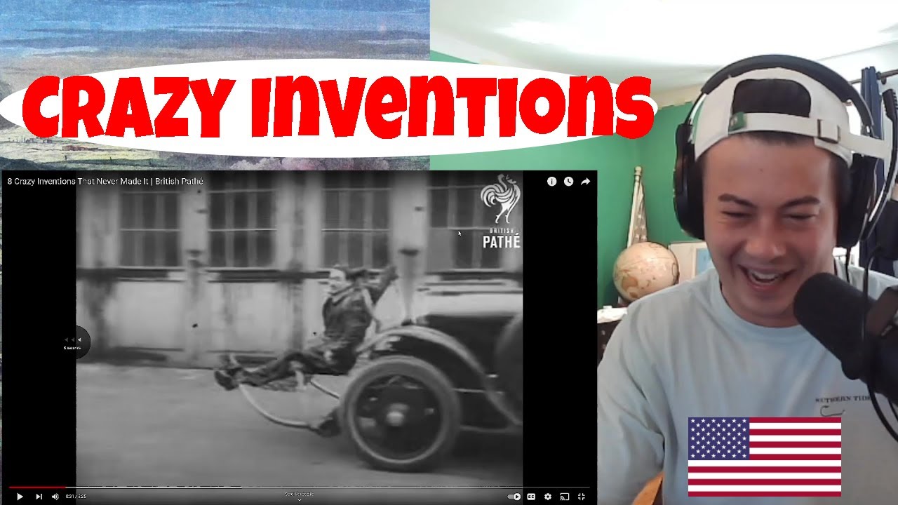 American Reacts 8 Crazy Inventions That Never Made It | British Pathé ...