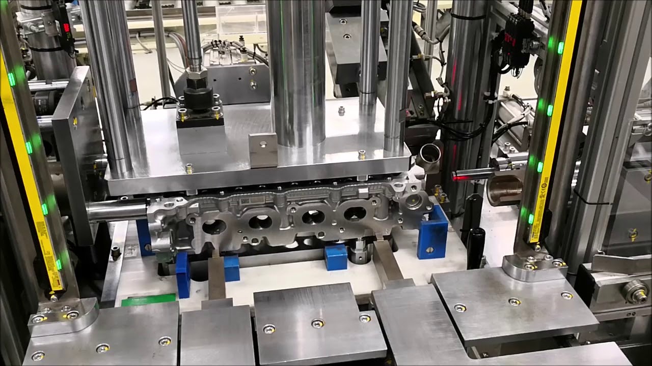 ASSEMBLY LINE - CUSTOM PRESS MACHINE - YouTube