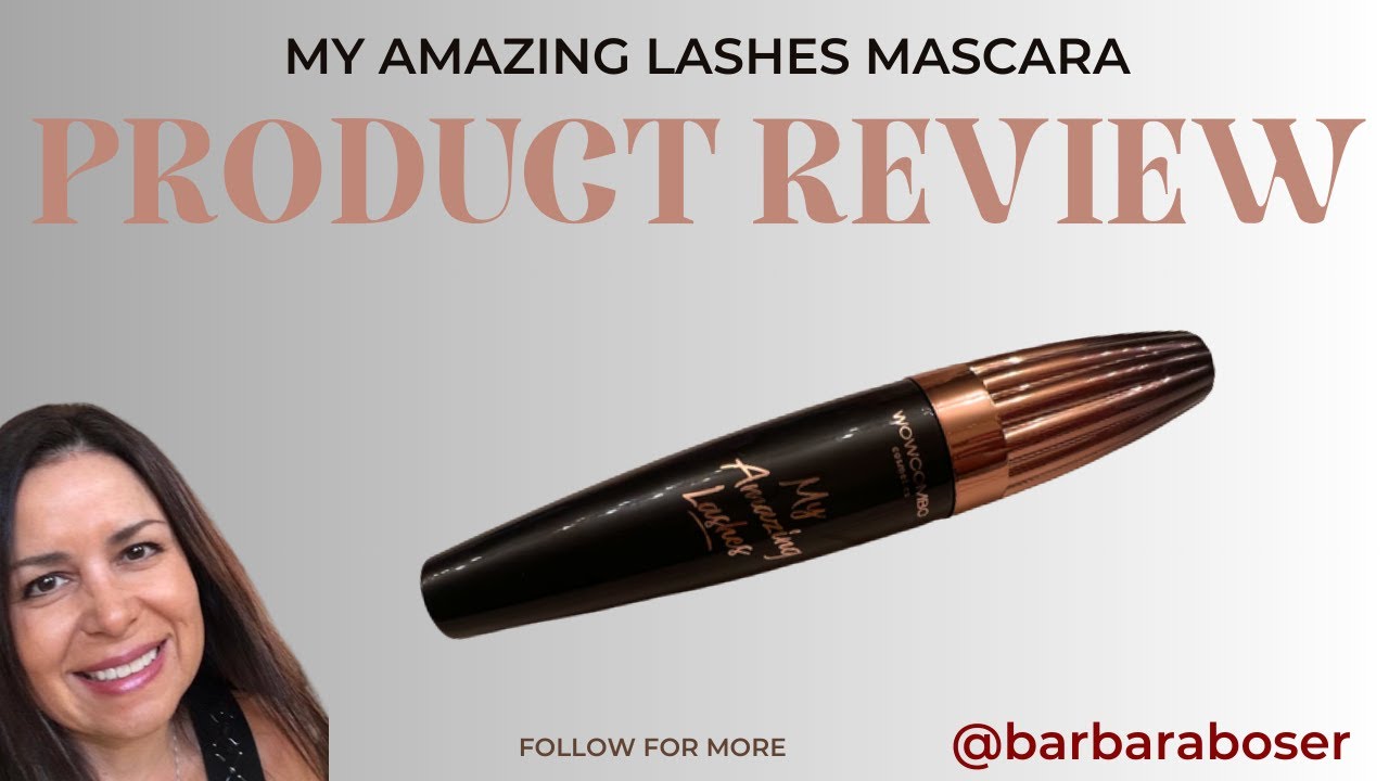 My Amazing Lashes Mascara Reviewing Rich Black - YouTube